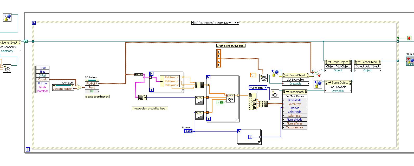 make a path through points in 3D - LabVIEW General - LAVA